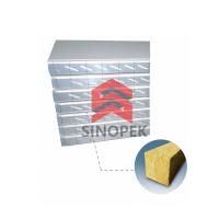 China Handmade Baked-Paint Rockwool Cleanroom Panel | Premium Finish | Class A Fireproof for sale