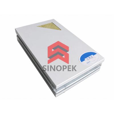 China Handmade Rock Wool Cleanroom Panel | Reinforced Frame | Class A Fireproof for sale