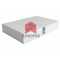 China Machine-made Silicon Rock Cleanroom Sandwich Panel | Class A Fireproof & Hydrophobic for sale
