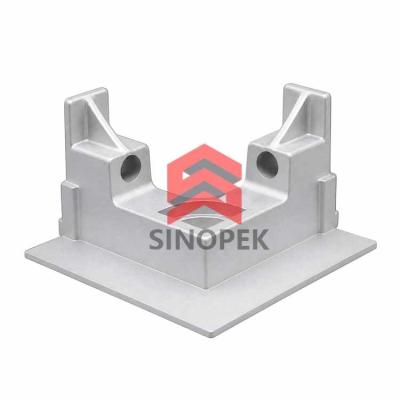 China L-Shaped Connector Aluminum Profile | Right Angle Joint | Cleanroom Grade for sale