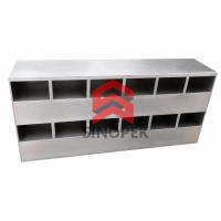 China Ventilated Shoe Cabinet | Cleanroom Changing Room Storage | Cleanroom Grade for sale