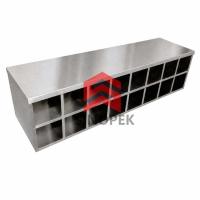 China Stainless Steel Shoe Cabinet | GMP Gowning Room Storage | Cleanroom Grade for sale