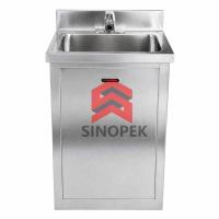 China Single-Basin Sensor Hand-Washing Sink | Cleanroom Touchless Wash Station | Cleanroom Grade for sale
