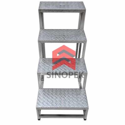 China Stainless Steel Climbing Platform Ladder | Cleanroom Access Equipment | Cleanroom Grade for sale