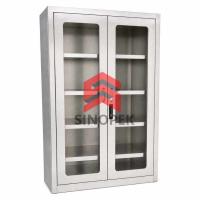 China Equipment Cabinet | Enclosed Stainless Instrument Storage Cabinet | Cleanroom Grade for sale