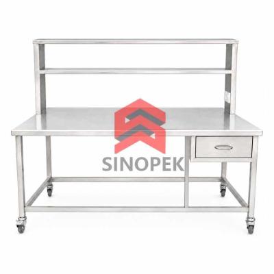 China Instrument Packing Table | CSSD Sterile Packing & Wrapping Workstation | Cleanroom Grade for sale