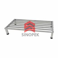 China Stainless Steel Warehouse Dunnage Rack | Off-Floor Hygienic Storage Rack | Cleanroom Grade for sale