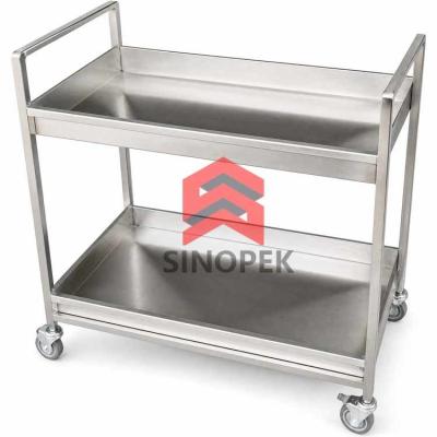 China Storage Tank Platform Cart | Stainless Steel Tank & Vessel Transfer Trolley | Cleanroom Grade for sale