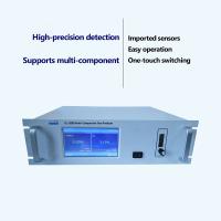 China Customizable Multi Component Gas Analyzer O2 CO CO2 CH4 H2 H2S NH3 DP CnHm for sale
