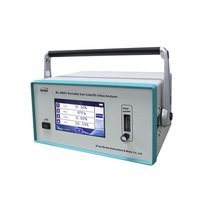 China Portable Calorific Value Analyzer High Accuracy Multi Gas Detector For CO H2 CH4 CO2 O2 for sale