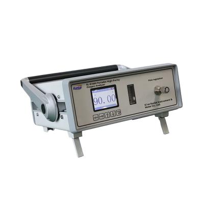 China Portable Magnetic Oxygen Gas Analyzer Digital LCD Display Sound Alarm Oxygen Detector for sale