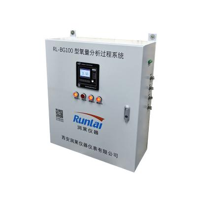 China High Accuracy O2 Gas Analysis System Metal Oxygen Gas Analyzer RS485 RS232 Communication for sale