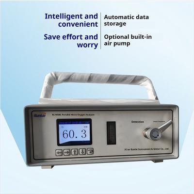 China Portable Trace Oxygen Analyzer For Pipeline Low Concentration Oxygen Measurement for sale