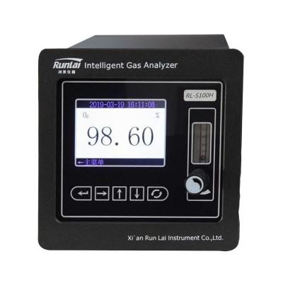 China Portable Oxygen Analyzer Adopting 3D Ion Flow Technology. Digital LCD Display Fast Response Metal Housing With Sound Alarm for sale