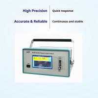 China Portable Paramagnetic Oxygen Analyzer Digital O2 Detector With LCD Display Audible Sound Alarm Measurement Range for sale