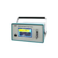 China Portable Paramagnetic Oxygen Analyzer Digital O2 Detector With LCD Display Audible Sound Alarm Measurement Range for sale