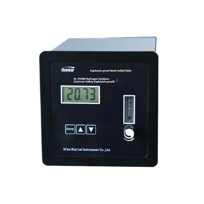 China 0-1000ppm Industrial H2 Gas Analyzer Hydrogen Gas Detector With Sound Alarm for sale