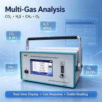 China Metal Portable Multi Gas Analyzer Calorific Value Gas Analyzer For CO CO2 H2 O2 CH4 for sale