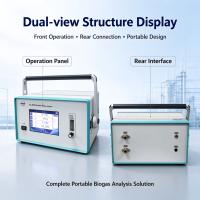China Metal Calorific Value Portable Gas Analyzer Tester For CO2 CH4 H2S O2 Methane Gas Detection for sale