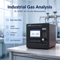 China Online Real Time Portable Oxygen Purity Analyzer Metal Meter With Sound Alarm for sale