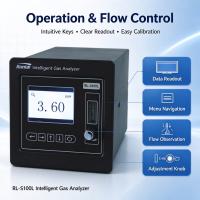 China Portable Trace Oxygen O2 Gas Analyzer Customizable Detector For Industrial Gas Analysis for sale