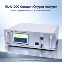 China Metal Online Gas Analyzer Oxygen O2 Gas Meter With 0.00-25% Range Sound Alarm for sale