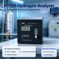 China Industrial Explosion Proof Gas Analyzer Hydrogen H2 Gas Detector With 0-1000ppm Range for sale