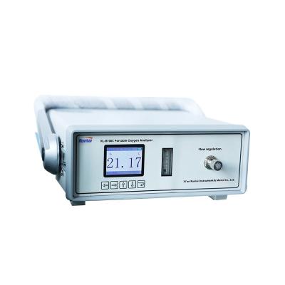 China Portable Oxygen O2 Gas Purity Analyzer Digital LCD Display For Meter Metal Construction for sale