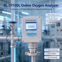 China Trace Oxygen O2 Gas Analyzer Digital LCD Display Electrochemical Sound Alarm For Meter Gas for sale