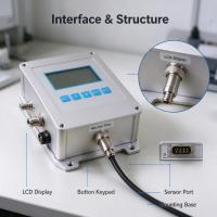 China Zirconium Oxide Dual Ion Flow Oxygen Gas Analyzer Detector Sound Alarm O2 Measurement 25% for sale