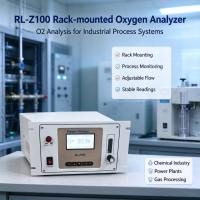 China Oxygen O2 Gas Analyzer Digital LCD Display Meter With Sound Alarm Metal Oxygen Detector for sale