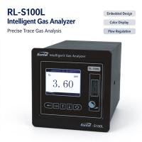 China Metal Portable Trace Oxygen O2 Gas Analyzer Digital LCD Display For Meter Detector for sale