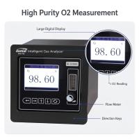 China Portable Oxygen O2 Gas Analyzer 3D Ion Flow Technology Digital LCD Display Fast Response Metal Sound for sale