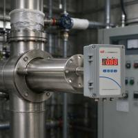 China Zirconia Flue Gas Oxygen Analyzer Detector High Precision 1%F.S Fast Response O2 0.4-1.5m for sale