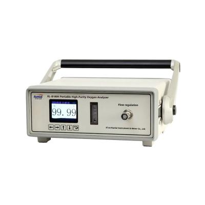 China Portable Industrial Gas Analyzer Magnetic Oxygen Analyzer O2 Detector With Sound Alarm for sale