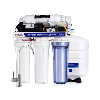 China 75GPD RO Systems Under Sink Reverse Osmosis Drinking Water Filter System for sale
