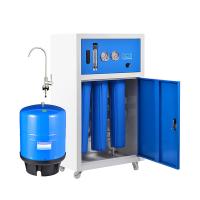 China 400GPD 600GPD 800GPD Commercial RO Reverse Osmosis System Cabinet With Dual Pump Dual Membrane for sale
