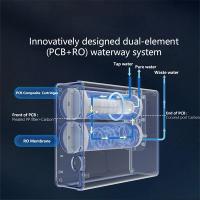 China Multi Stage Under Sink RO Systems 800GPD Reverse Osmosis System Tankless Water Filter for sale