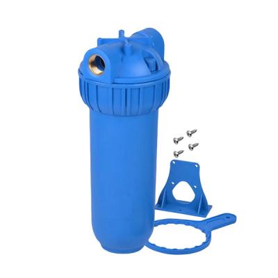 China 10 Inch Single Stage Blue Filter Housing 10x2.5
