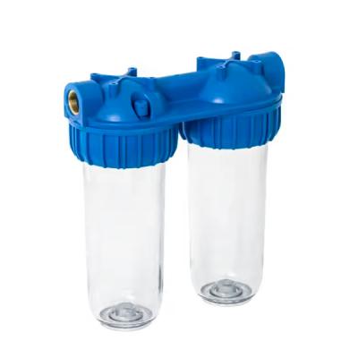 China Double Whole House Water Filter System 10 Inch 1/2