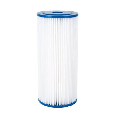 China PP Pleated Water Filter Cartridge 10 Inch 0.2 Micron Sediment Filter for Pure Water Process for sale
