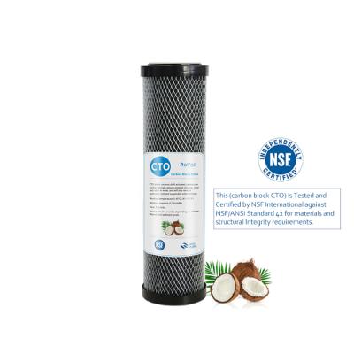 China Activated Carbon Block CTO 10