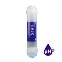 China ALK PH+ Drinking Water Filter Cartridge 10 Inch Weak Alkaline Ceramic Ball for sale