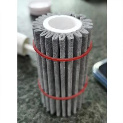 China Ahlstrom Electric Sterilization Electropositive Charge Pleated with CTO Carbon Block for sale