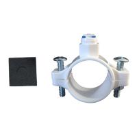China Wastewater Quick Connect Saddle Valve 1/4