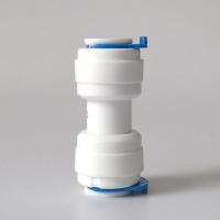 China 3/8 Inch RO System Fittings Quick Connector Straight Adapter Union Connectors for sale