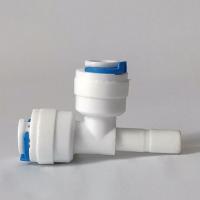 China Push In RO Quick Connect Fittings Tee Adapter 1/4