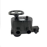 China 2 Inch Runxin 51215 F77BS Manual Backwash Filter Valve With 180 Degree Rotatable Handle for sale