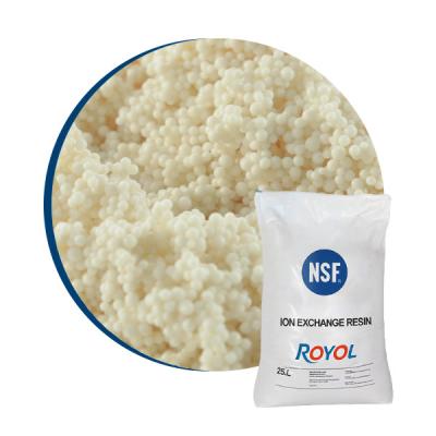 China Weak Acid Macroporous Cation Ion Exchange Resin Purolite C104E Resin for sale