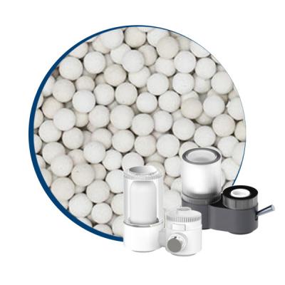 China Compact MPH+ Alkaline Ceramic Balls Tap Water Filter For Water Remineralization for sale